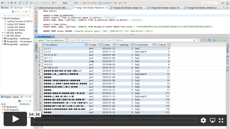 Using SMPC on Encrypted Data for Threat Intel Sharing - Baffle
